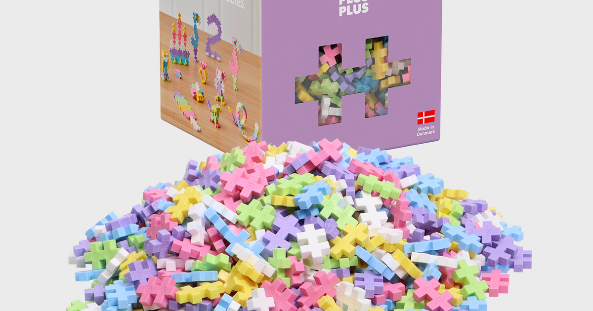 Pastel Farvemix - 600 stk